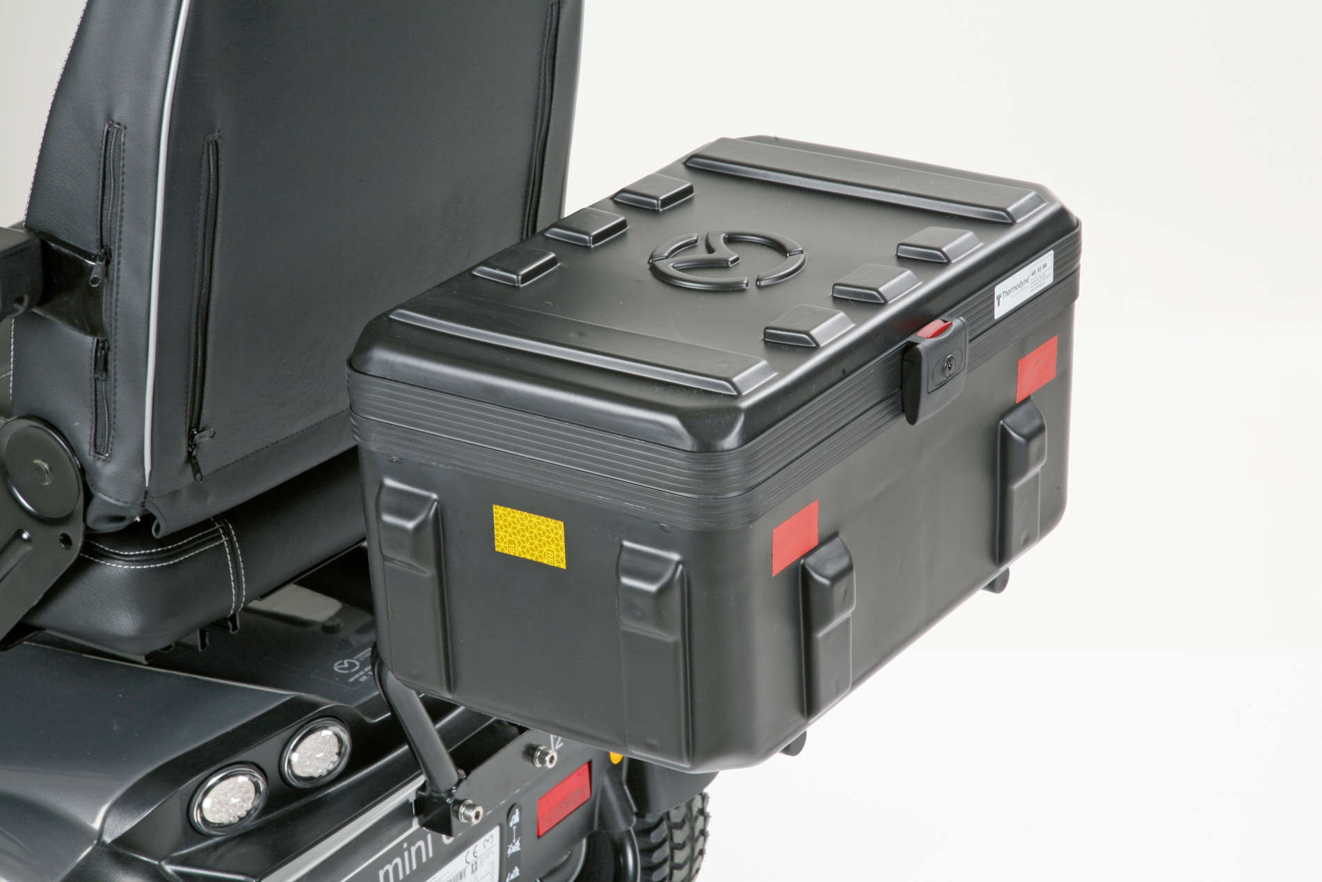 Minicrosser Heckbox für das Elektromobil X1-X2 abschließbar